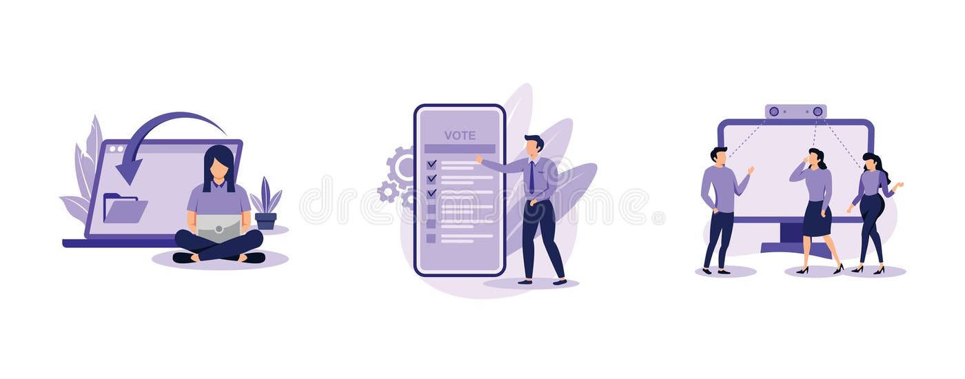 Digitalization People Stock Illustrations – 2,123 Digitalization People ...
