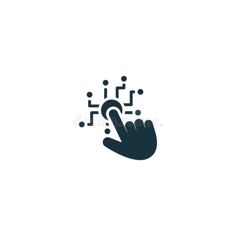 Digitalization Icon. Monochrome Simple Virtual Assistant Icon for ... Digitalization Icon. Monochrome Simple Virtual Assistant Icon for ...