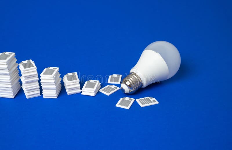 Digitalization Innovations To Reduce Paperwork and Bureaucracy Stock ...