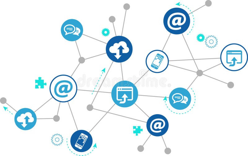 Digitalization Stock Illustrations – 3,338 Digitalization Stock ...