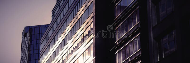 Side view of buildings stock image. Image of city, development - 131713853