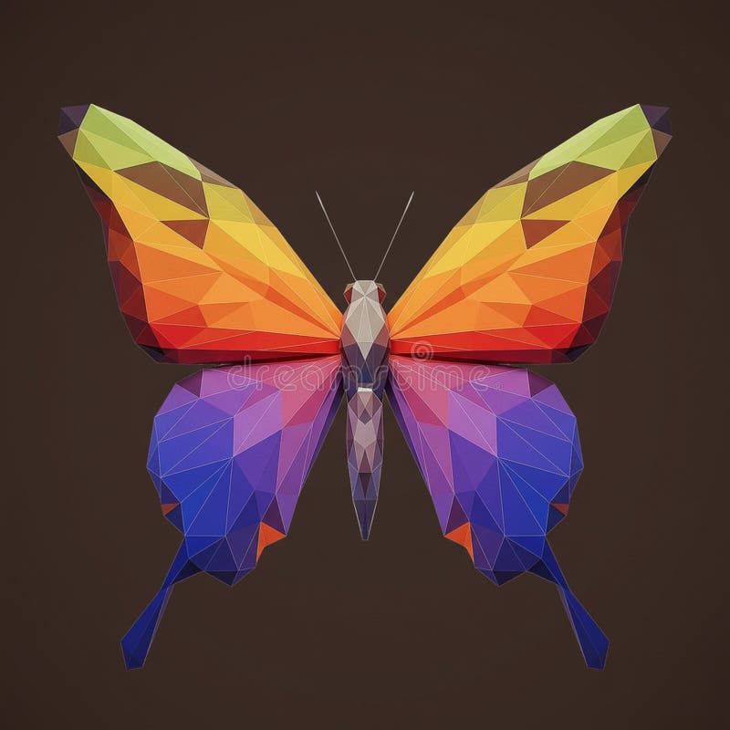 Gradient Wings Geometric Shapes Stock Illustrations – 210 Gradient ...