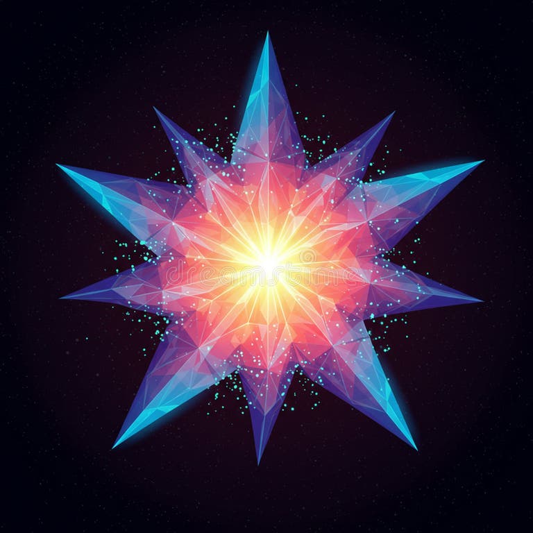 Radiant Glowing Points Stock Illustrations – 1,462 Radiant Glowing ...