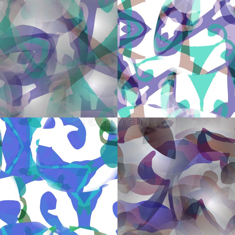 Digitally Created Seamless Colorful Texture. Stock Vector ...