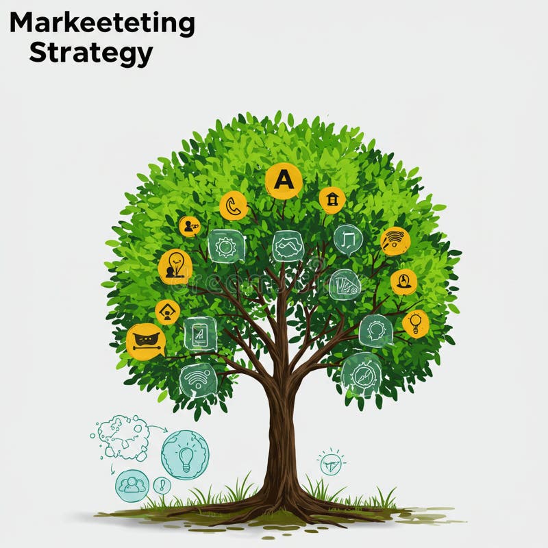 Markeeteting Strategy Stock Illustrations – 1 Markeeteting Strategy ...