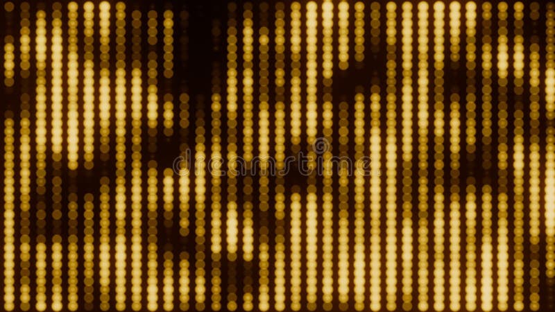 Digitally Generated Abstract Pixelated Dotted Yellow Light on Dark ...