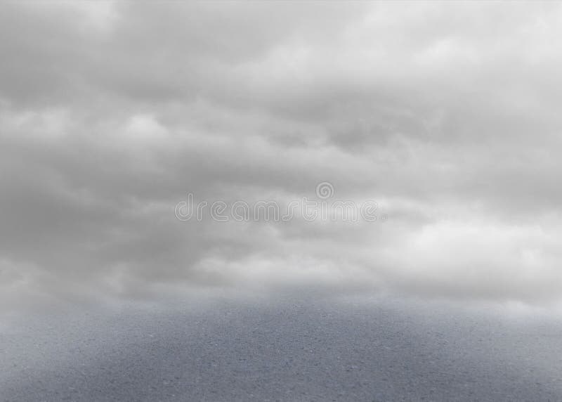 Cloudy dull sky stock illustration. Illustration of graphic - 255407445