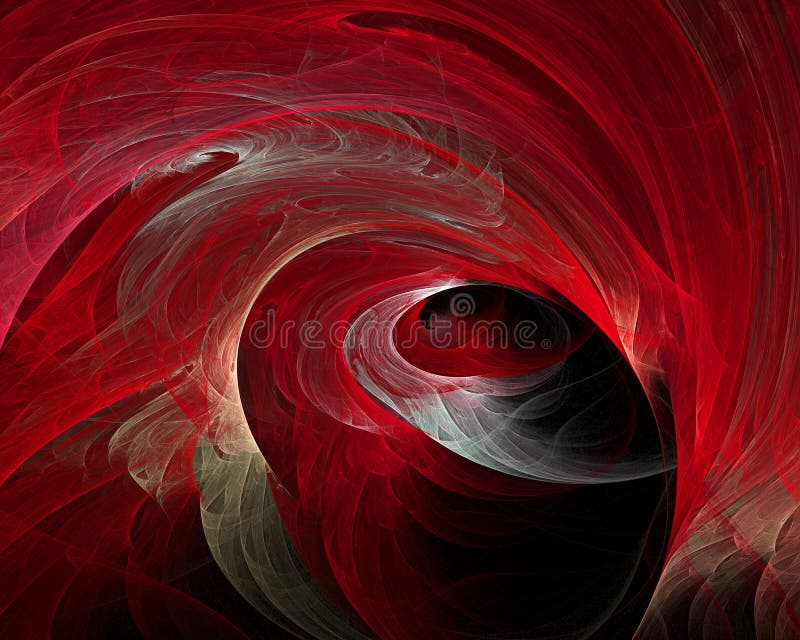 Digitally Generated Image. Colorful Fractal, Elegant, Extremely ...