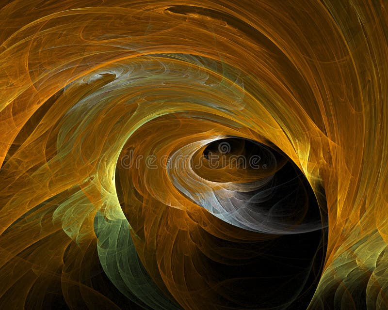 Digitally Generated Image. Colorful Fractal, Elegant, Extremely ...