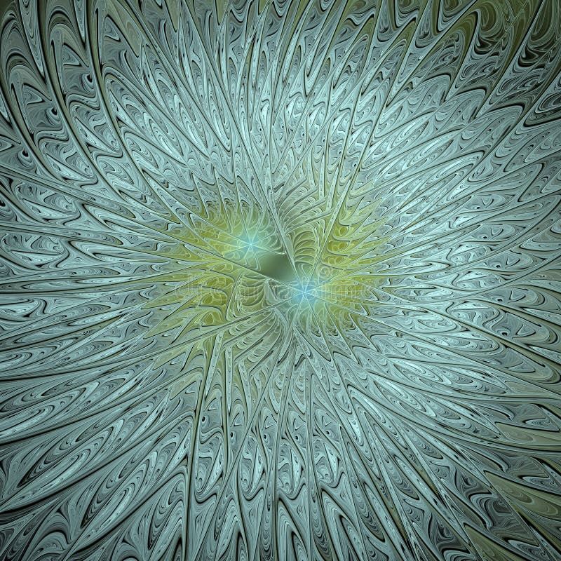 Digitally Generated Image. Colorful Fractal, Elegant, Extremely ...