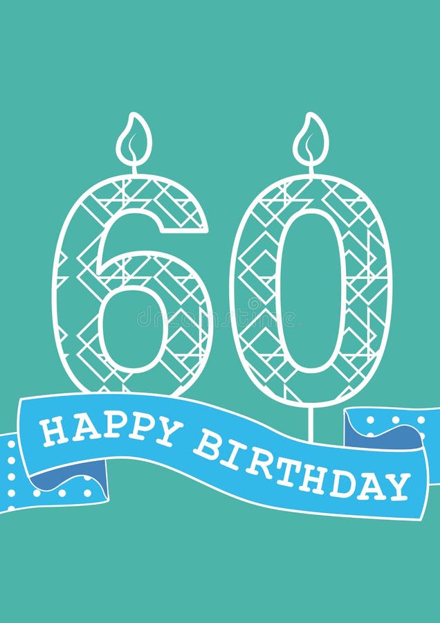 Happy 60th Stock Illustrations – 1,768 Happy 60th Stock Illustrations ...