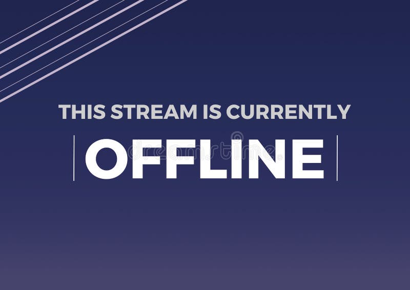 Currently Offline Twitch Overlay Cute Background 16:9 for Stream ...