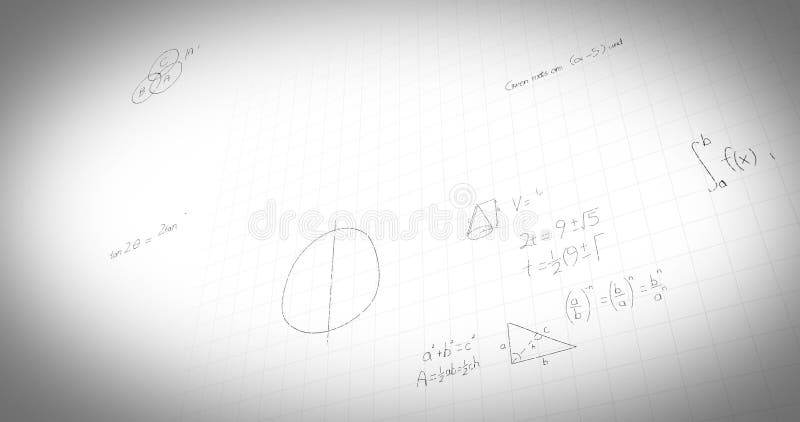 Math Formulas on Whiteboard Stock Footage - Video of calculation ...