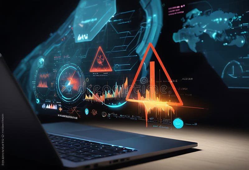 Digitally Generated Pulse Trace Analyzing Healthcare Data Stock ...
