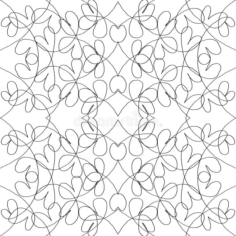Digitally Hand Drawn Beautiful Patterns for Card Making or Textile ...