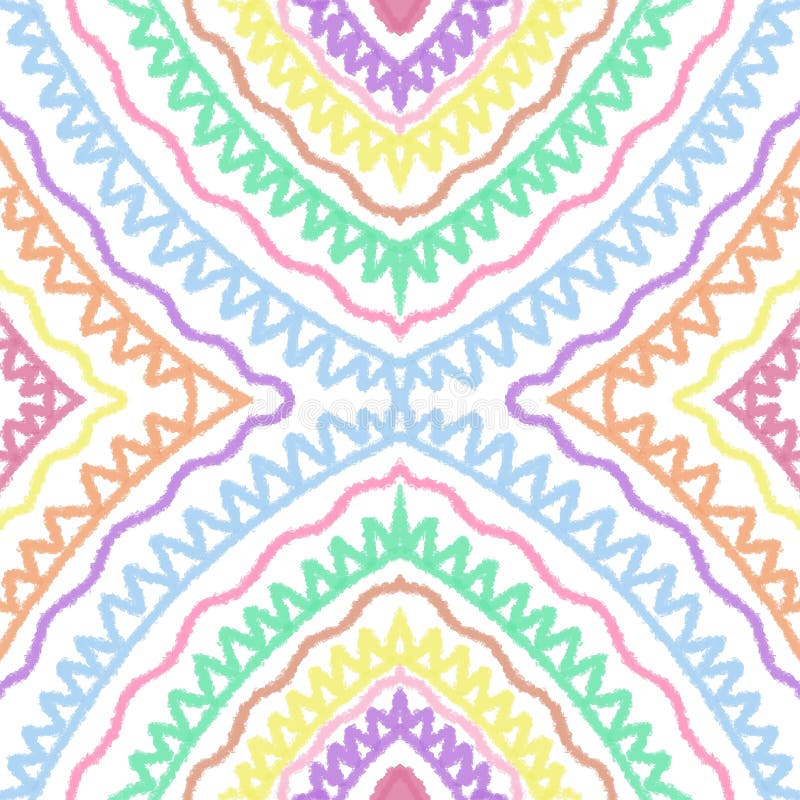 Digitally Hand Drawn Beautiful Patterns for Card Making or Textile ...