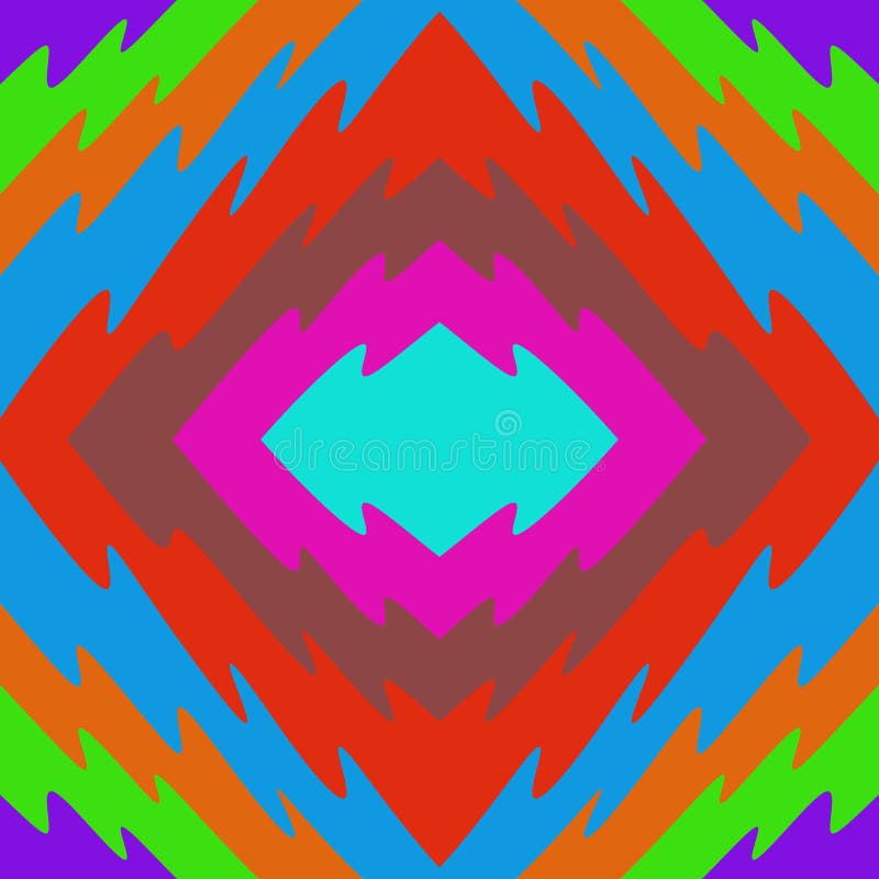 Digitally Hand Drawn Beautiful Patterns for Card Making or Textile Patterns. Stock Illustration ...