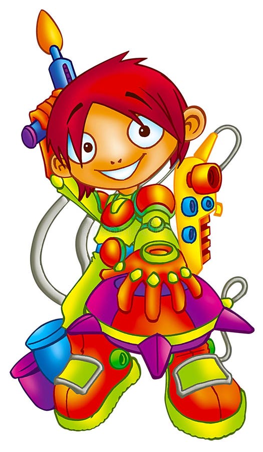 Alien terminator stock illustration. Illustration of power - 182413961