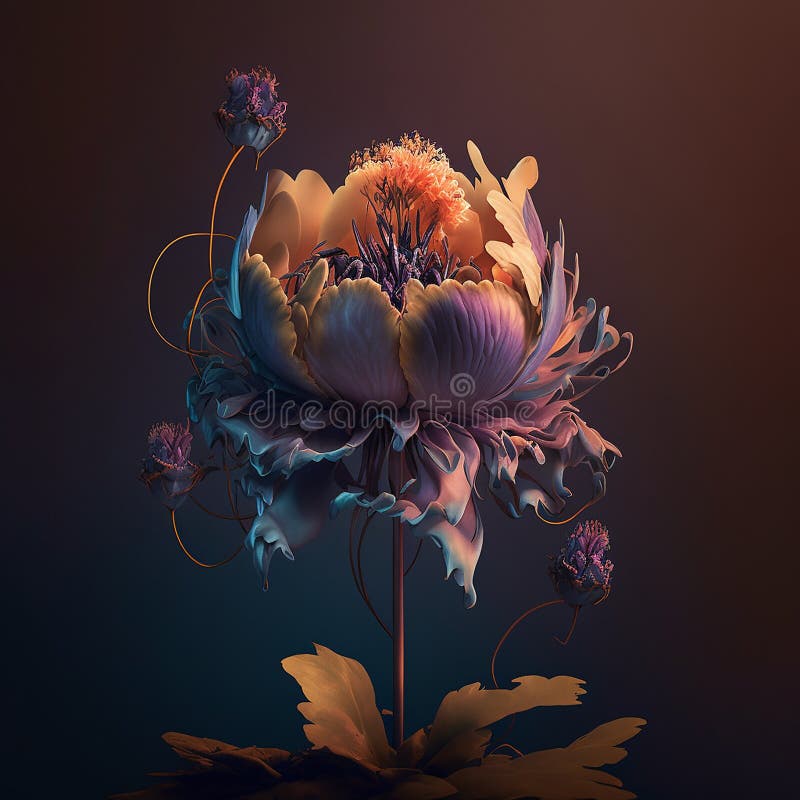 Beautiful Miscellaneous Abstract Floral Stock Illustrations – 329 ...