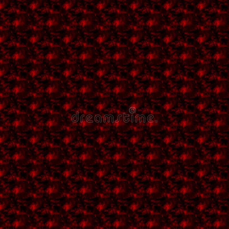 Digitally Painted Red Seamless Wallpaper Texture Stock Illustration ...