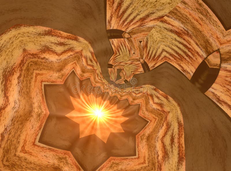 Digitally processed photo stock illustration. Illustration of gain ...