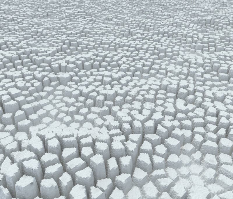 Digitally Produced Surface Relief Stock Illustration - Illustration of ...