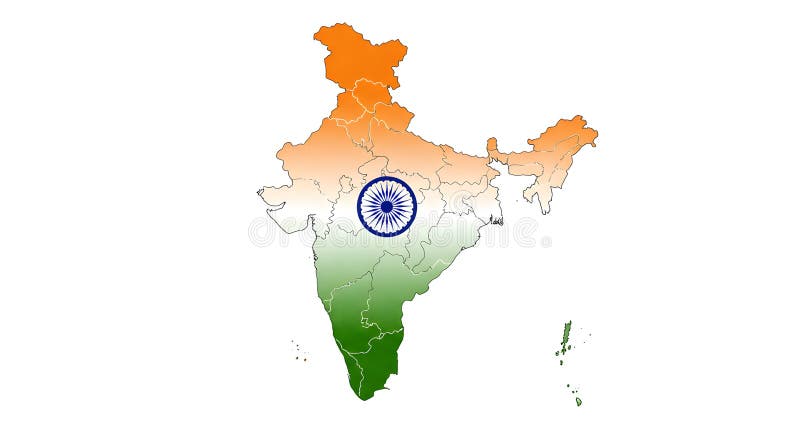 India National Flag Outline Stock Photos - Free & Royalty-Free Stock ...