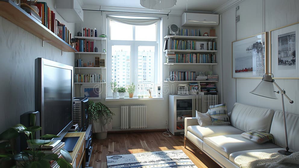 Digitization of a Modern Interior Design with a Fully Furnished ...