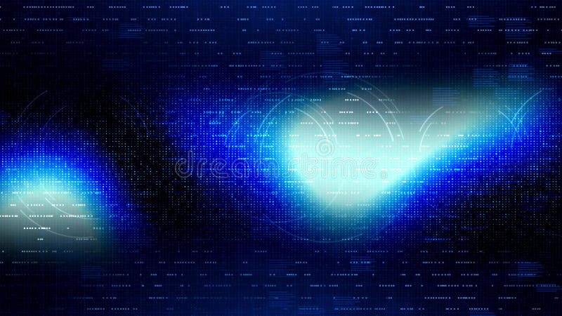 Digitla Graphs, Charts, Computer Data Futuristic Screen Loop Animation ...