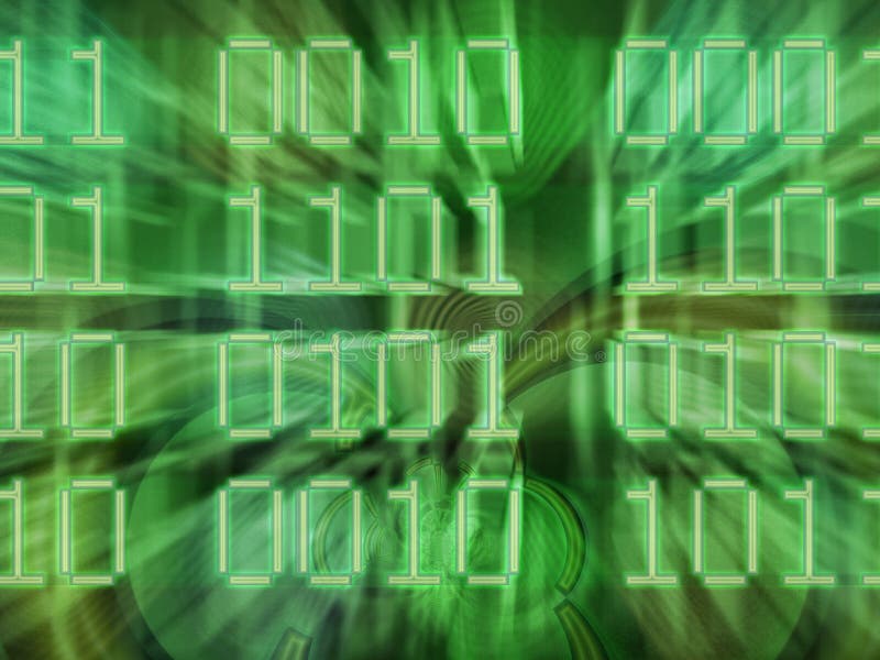 Space of Technology stock illustration. Illustration of digits - 357617