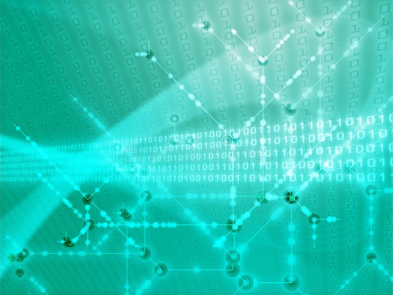 Digits data illustration stock illustration. Illustration of cyber ...