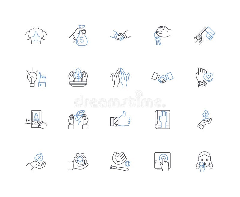 Digits Line Icons Collection. Numbers, Math, Counting, Statistics ... Digits Line Icons Collection. Numbers, Math, Counting, Statistics ...