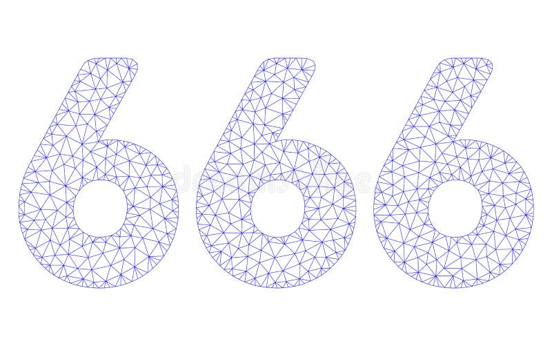 Devil s number 666 stock illustration. Illustration of atheist - 13284740