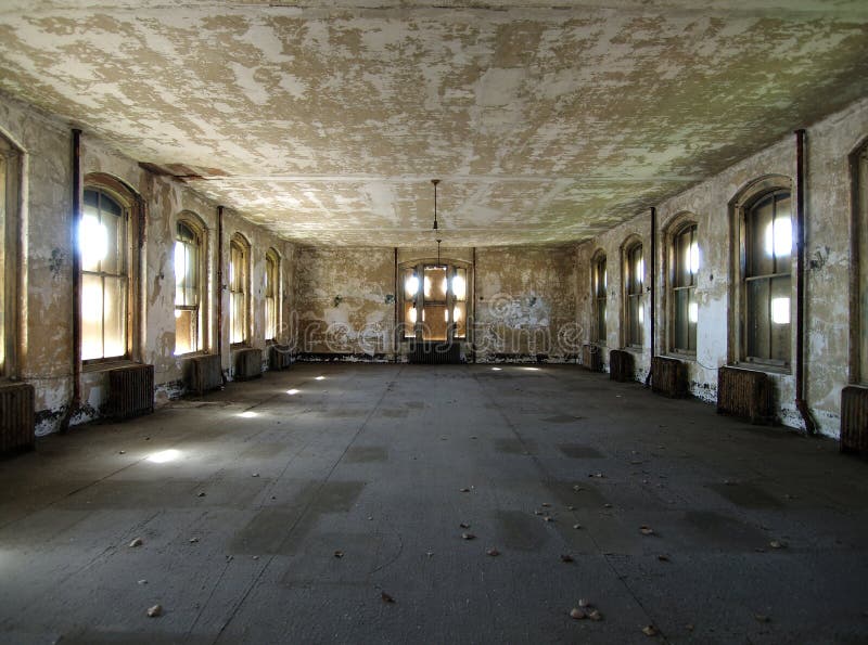 Crumbling room stock image. Image of endless, clean, door - 23822701