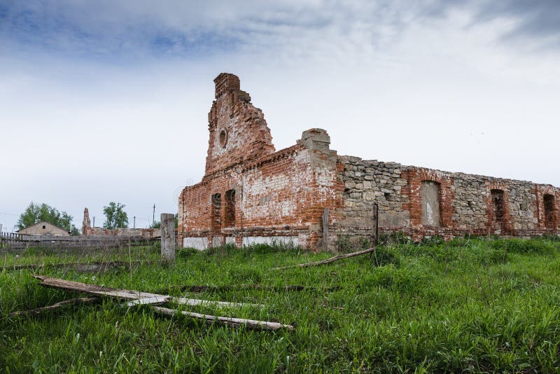 Dilapidated stud farm stock photo. Image of ruins, century - 83898062