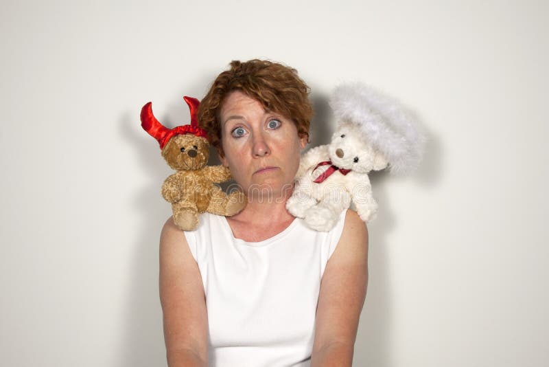 Dilemma Morale fotografia stock. Immagine di difettoso - 20102152