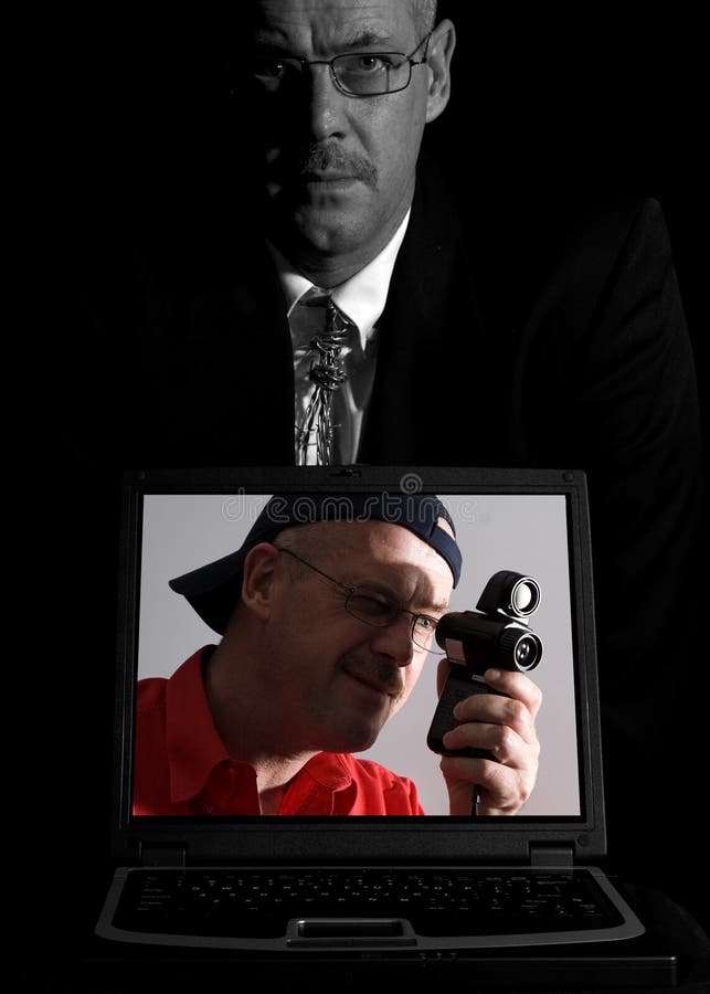 Dilemma 2 stock image. Image of faces, face, gloomy, black - 2135599