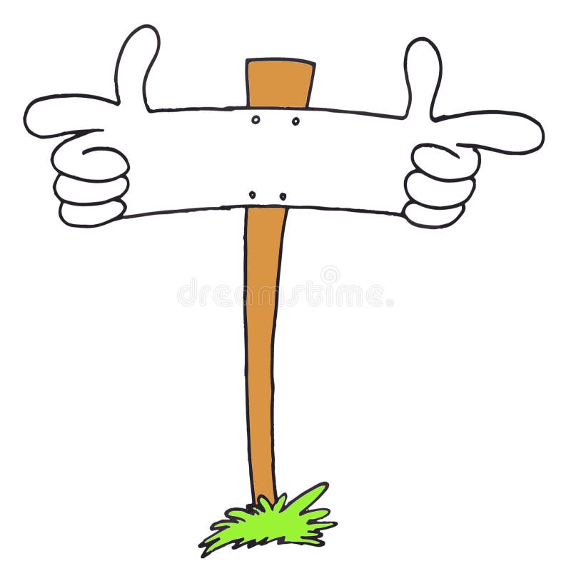 Dilemma Signboard stock illustration. Illustration of icon - 96647084