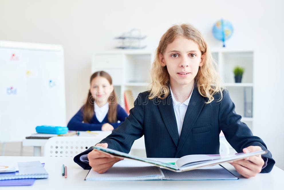 Diligent reader stock photo. Image of scholar, classroom - 98376234