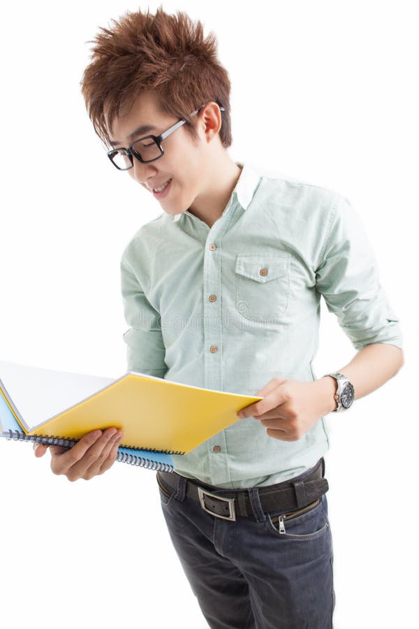 Diligent student stock photo. Image of attractive, highschool - 26786424