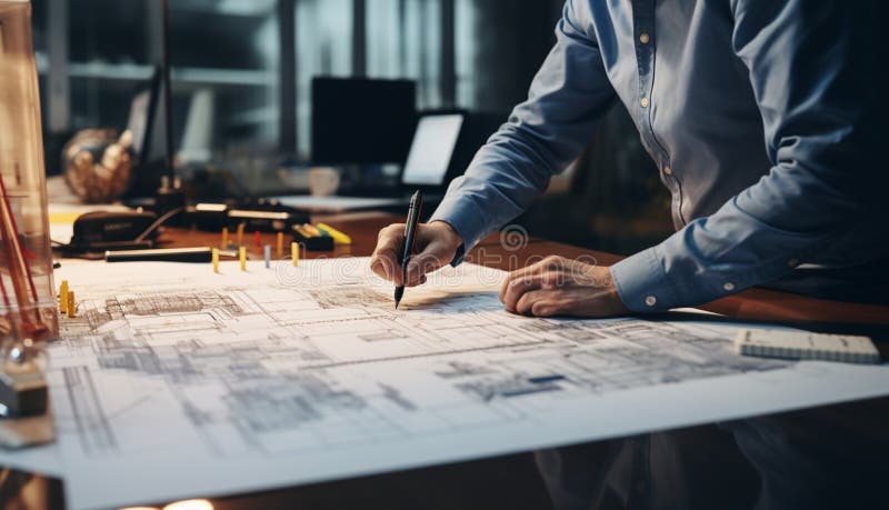 Diligently Working on Blueprint, Converting Creative Ideas into ...