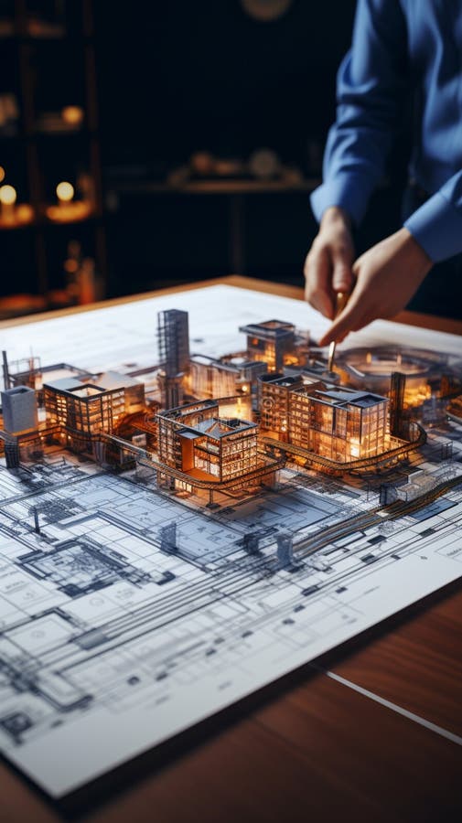 Diligently Working on Blueprint, Converting Creative Ideas into ...