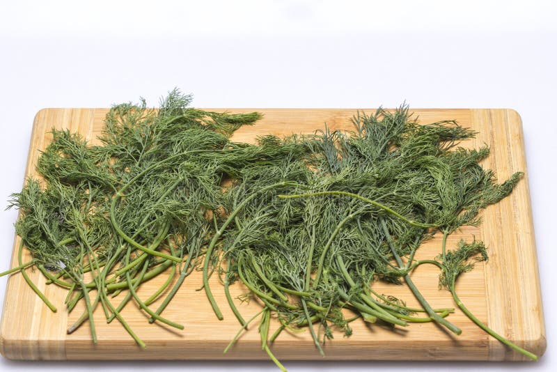 Dill is a Table Green Fresh Seasoning for Cooking Various Dishes in ...