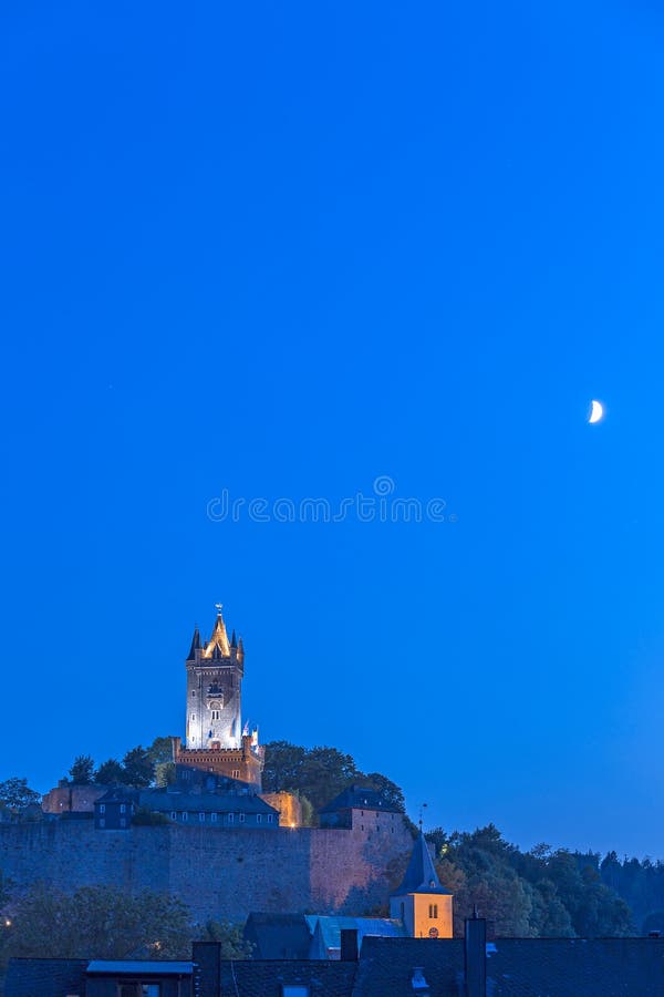 Dillenburg Castle stock image. Image of blue, westerwald - 60360893