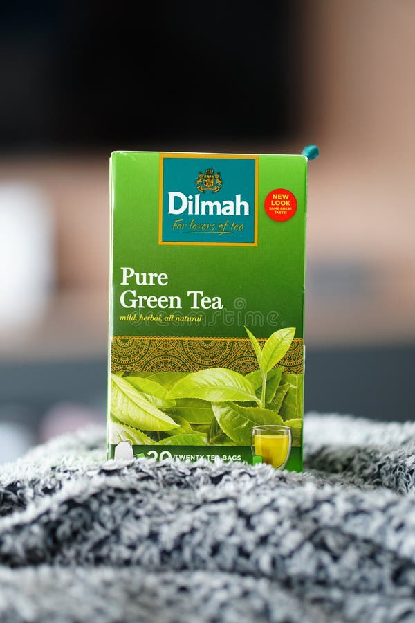 Dilmah Brand Green Tea in Bags. Editorial Image - Image of beverage ...