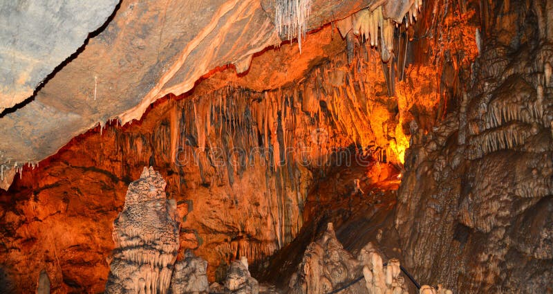 Dim Cave - Antalya stock photo. Image of cliff, rock - 266717722