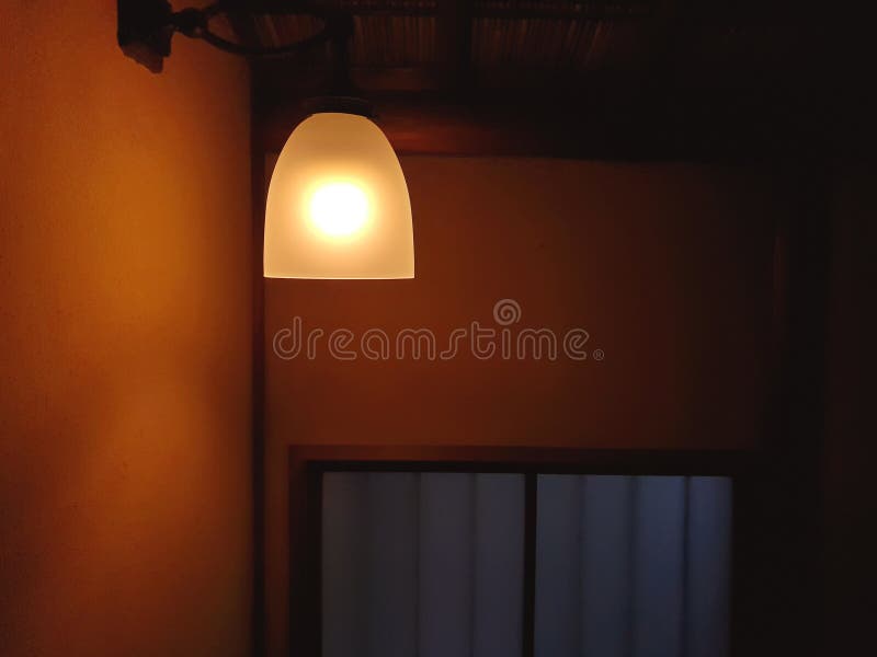 Dim ceiling light stock image. Image of bright, cold - 298639609
