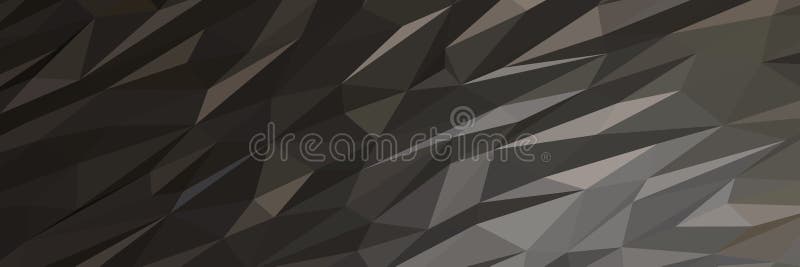 Dim Gray Abstract Background. Geometric Vector Illustration Stock ...