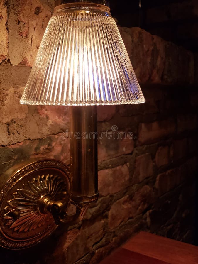 Lamp stock image. Image of light, wall, mounted, lamp - 114756479