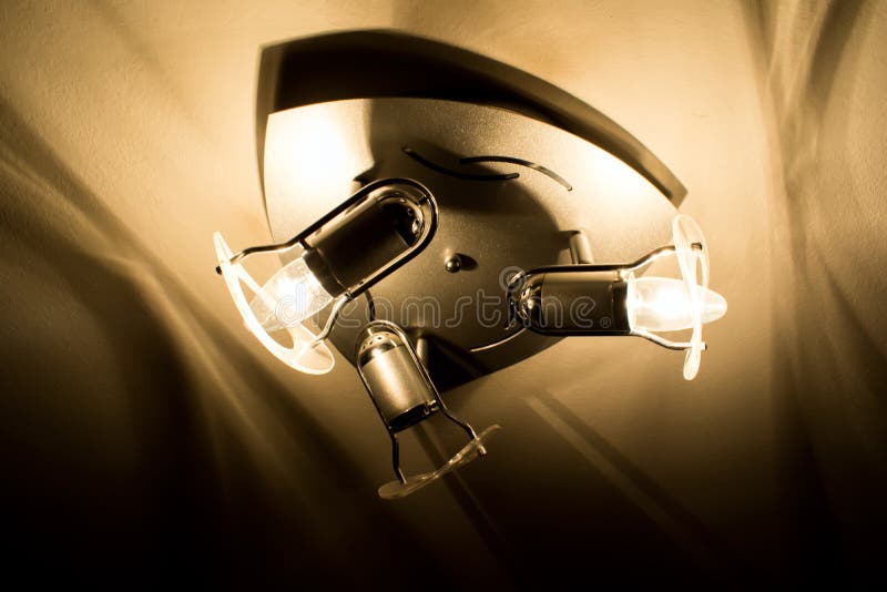 Dim light on the ceiling stock photo. Image of lighting - 88483816